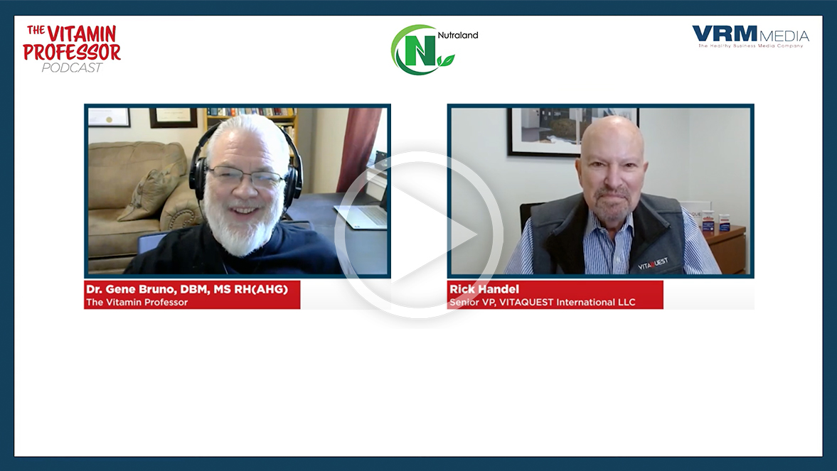 The Vitamin Professor Podcast's Lesson 20: Rick Handel: The Man, The ...